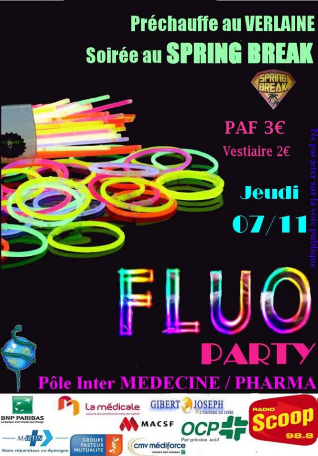 Faites la fête en mode "fluo" avec la Fac de Médecine de Clermont ...