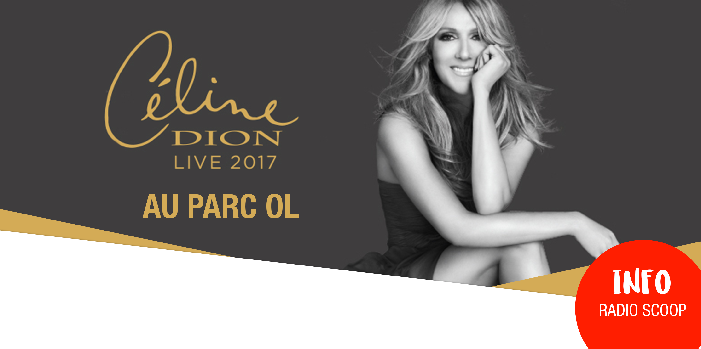 Info Radio SCOOP : Céline Dion en concert à Lyon le 12 juillet au Parc ...
