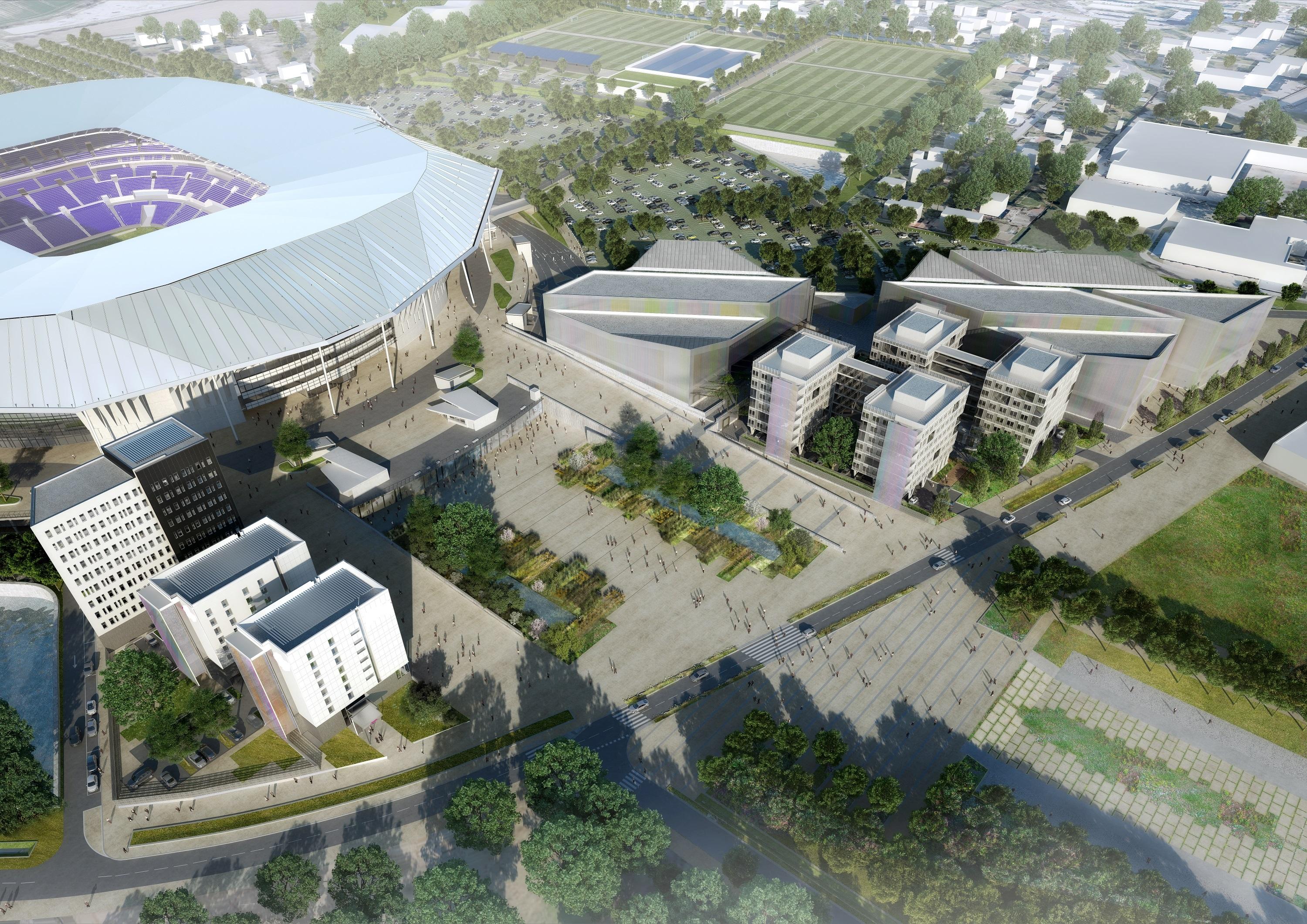 Lyon : un pôle de loisirs va s’installer au Parc OL - Radio SCOOP