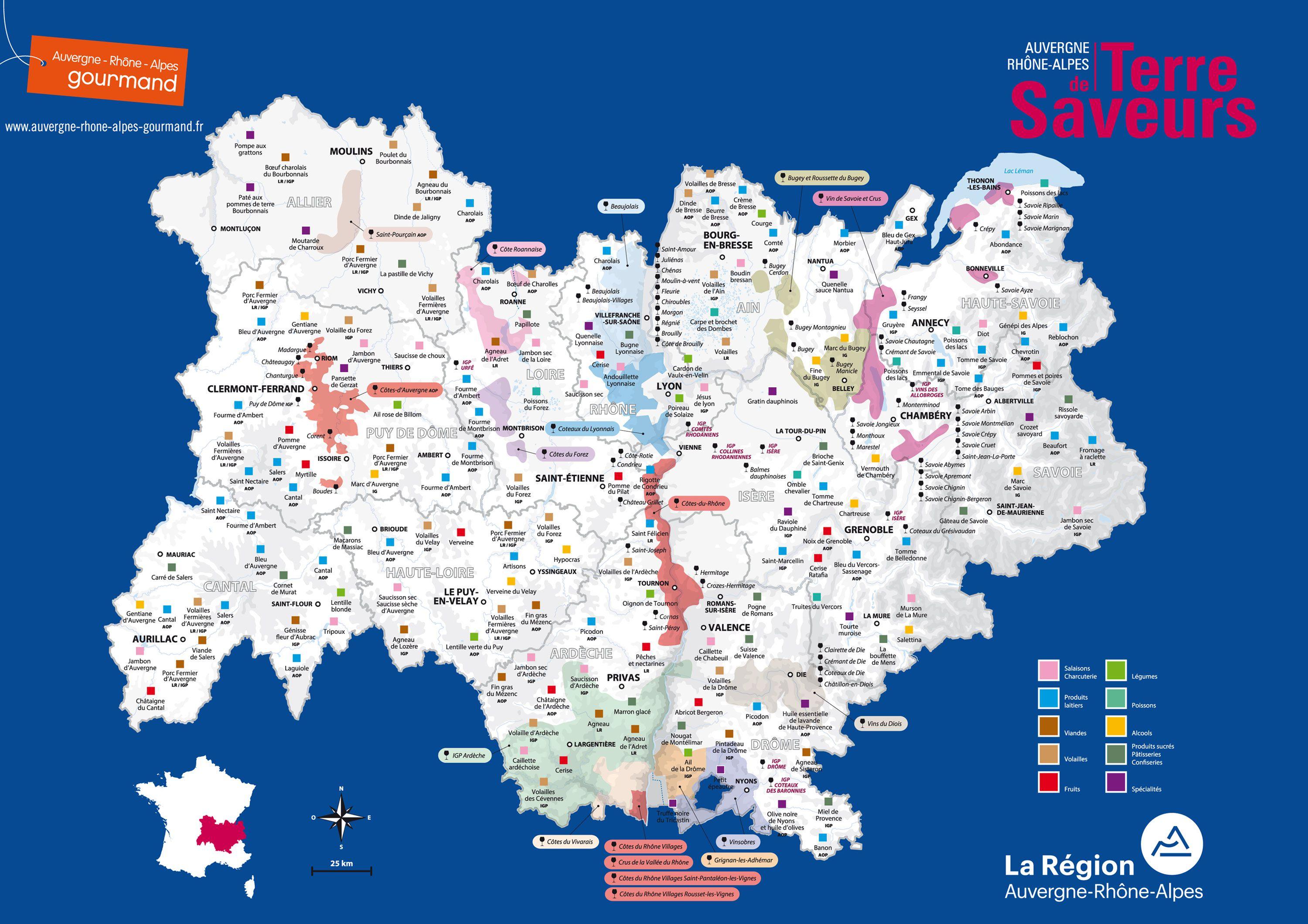 Ils militent pour l'indépendance de la région Auvergne-Rhône-Alpes ...