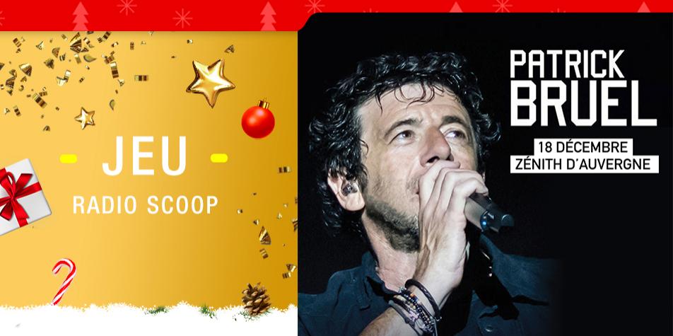 Gagnez vos places pour le concert de Patrick Bruel ! - Radio Scoop