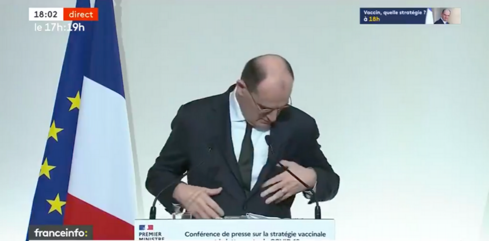 [Vidéo] Jean Castex cherche ses lunettes… alors qu'elles sont déjà sur ...