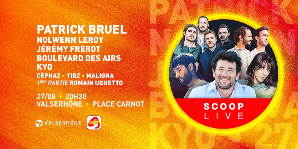 Radio SCOOP présente le SCOOP Live, vendredi 27 août à Valserhône ...