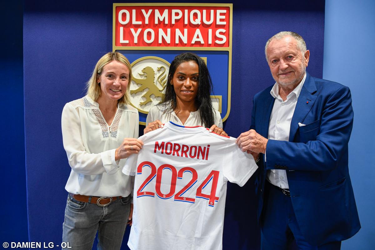 Foot : l'internationale française Perle Morroni signe trois ans à Lyon ...