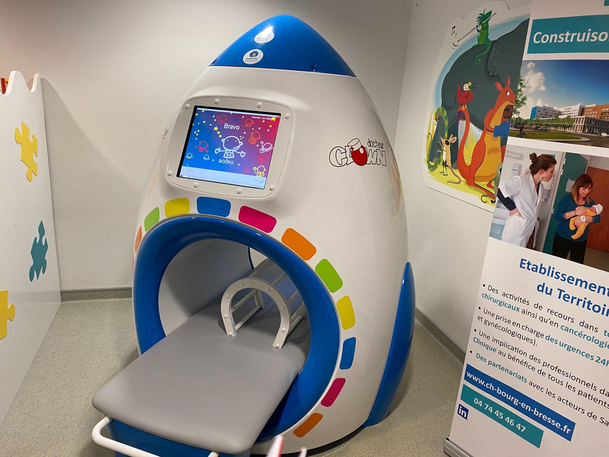 Bourg-en-Bresse : un simulateur d'IRM pour préparer sereinement les ...