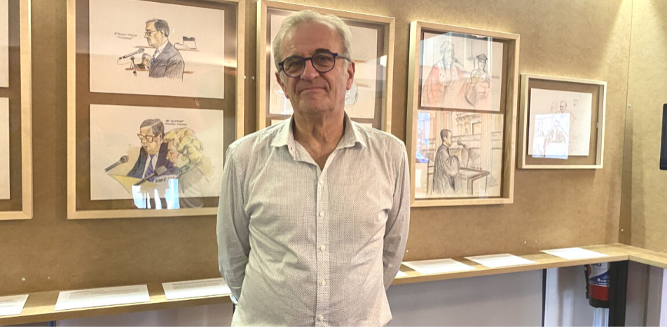 Lyon : les dessins du procès de Klaus Barbie exposés aux archives ...