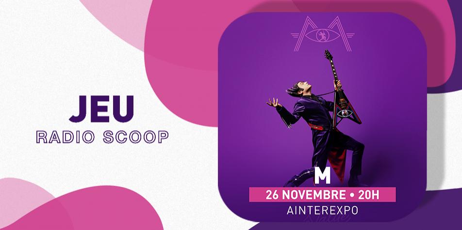 Gagnez vos places pour le concert de -M- - Radio SCOOP