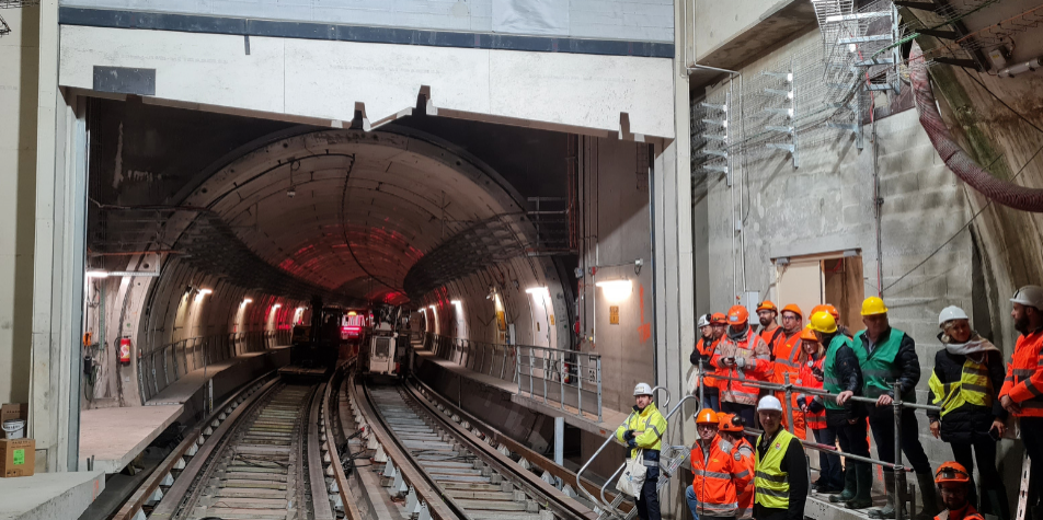 Prolongement du métro B : vers les premiers essais fin mars - Radio SCOOP