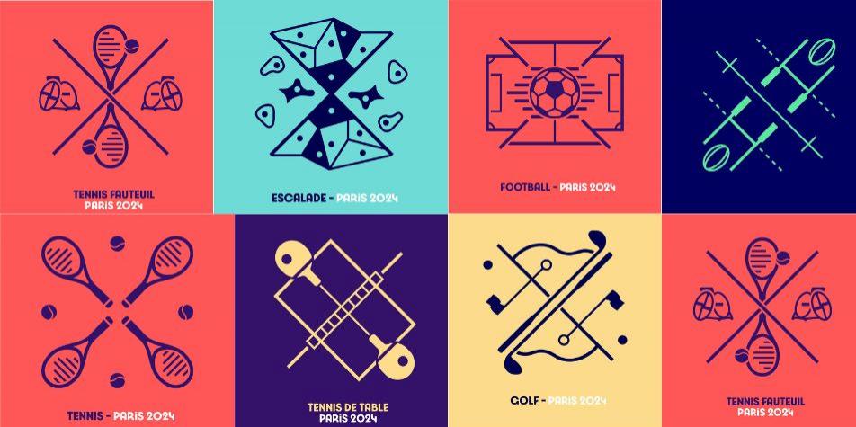 Les pictogrammes des JO de Paris 2024 dévoilés - Impact FM