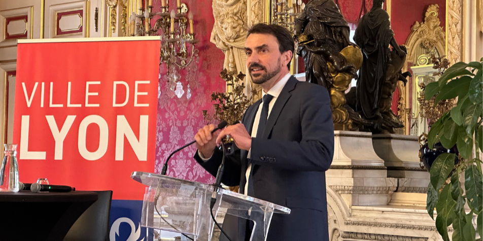 Grégory Doucet a présenté ses vœux aux Lyonnais - Radio SCOOP