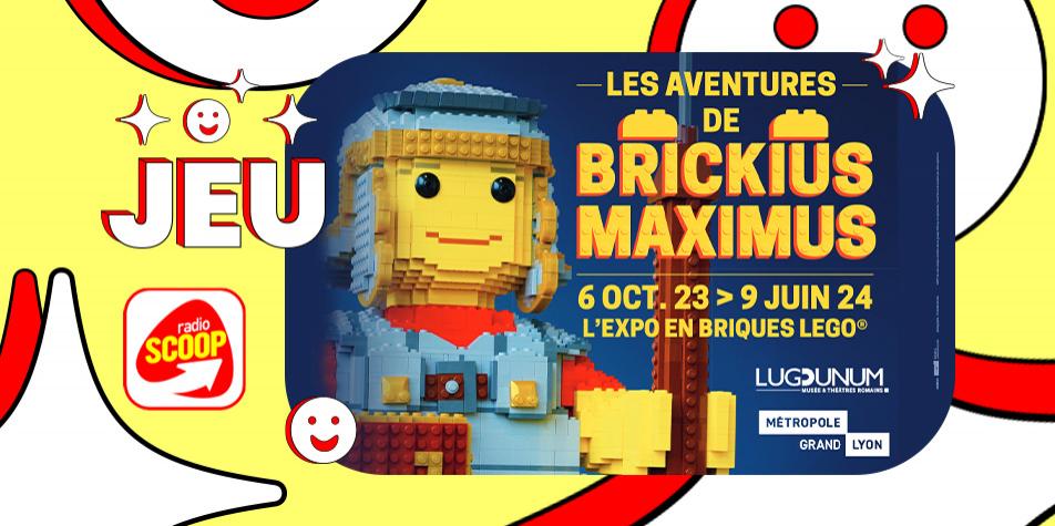 Gagnez vos entrées pour Les aventures de Brickius Maximus - L'expo en ...