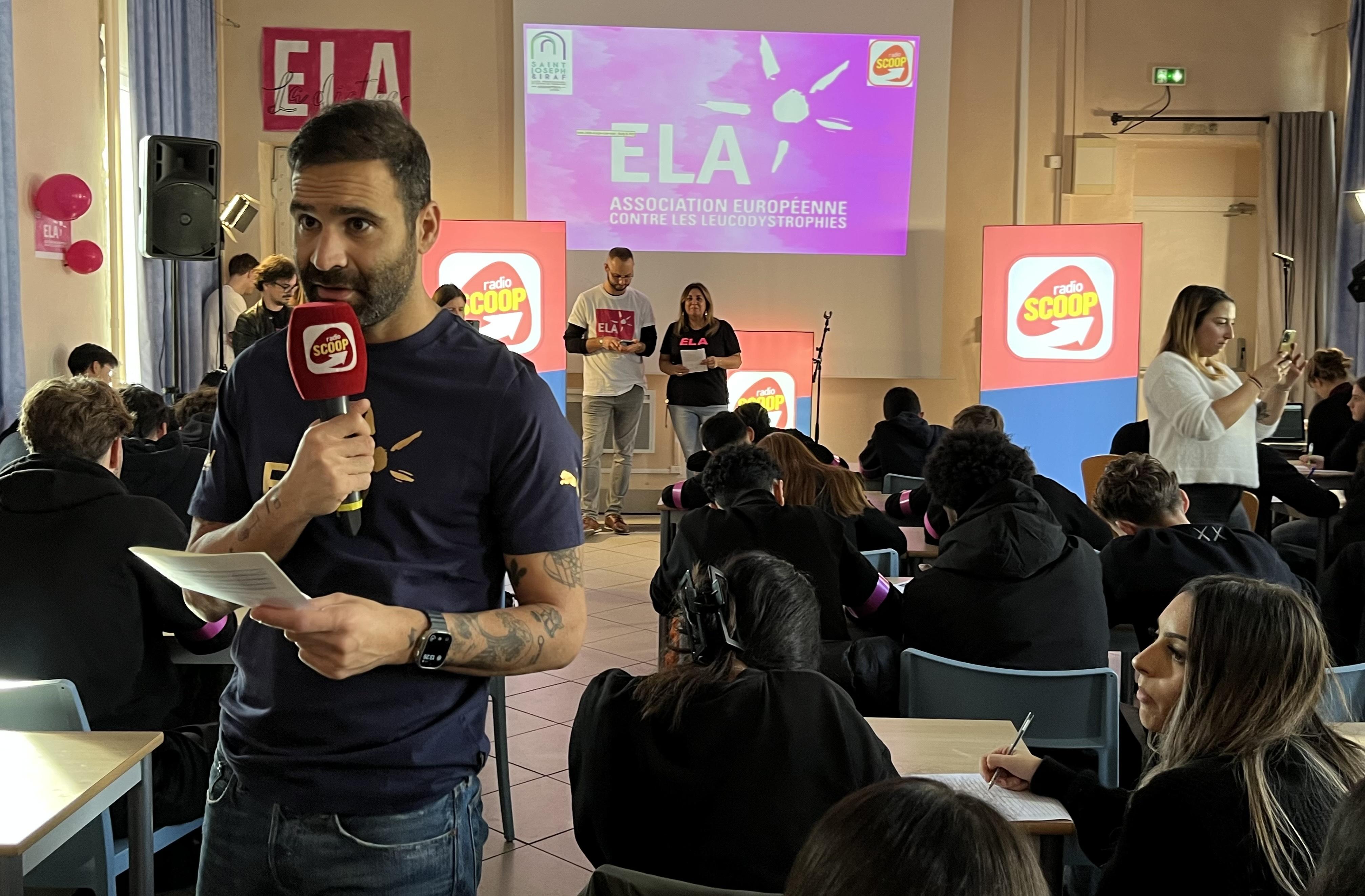 Lyon : Ycare a récité la dictée ELA au lycée Saint-Joseph - Radio SCOOP
