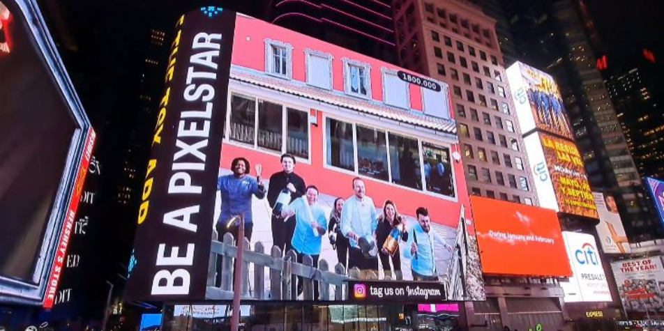 Vidéo : quand un restaurant de l'Ain apparaît sur un écran géant à ...
