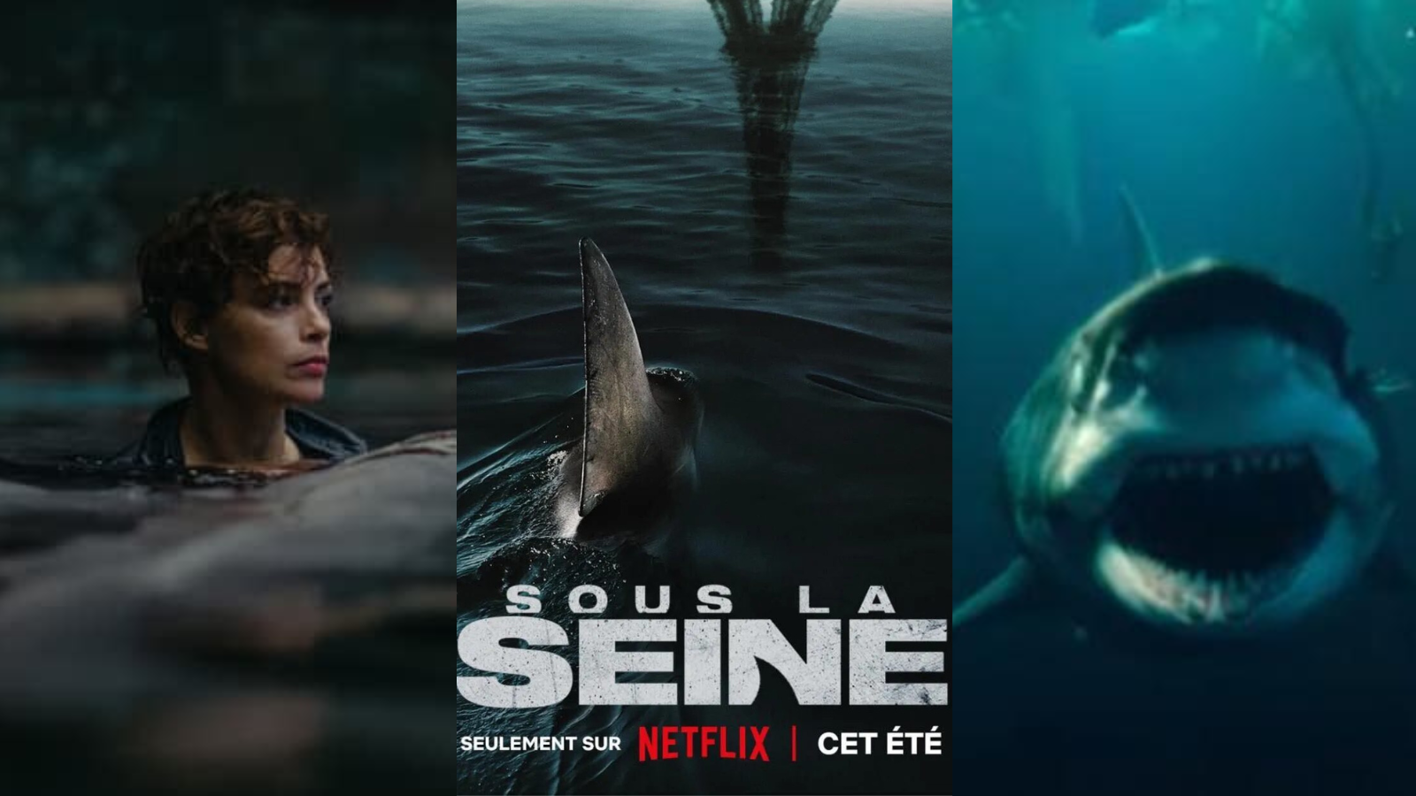 "Sous la Seine" : ce film avec un requin dans les eaux de la Seine ...