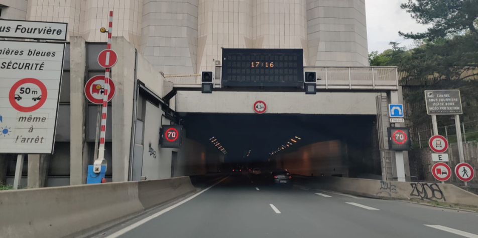 Lyon : le tunnel de Fourvière fermé plusieurs nuits - Radio SCOOP