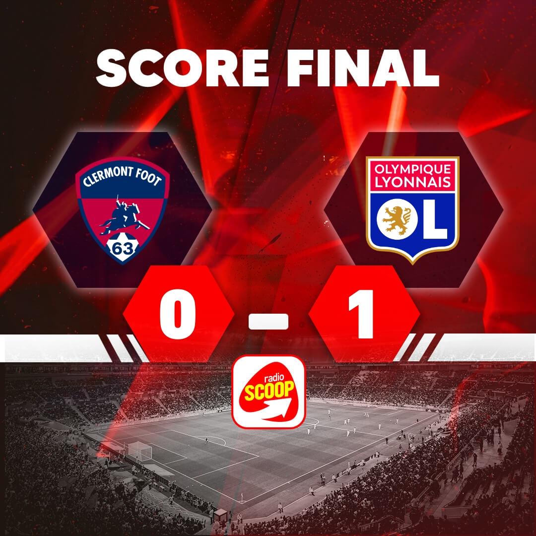 CF63 - OL : Clermont relégué en Ligue 2, Lyon peut encore croire à l ...