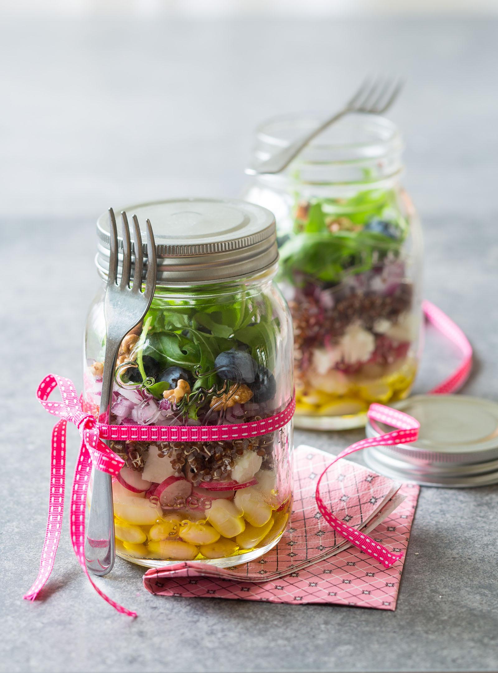 Salade en bocal - Radio SCOOP