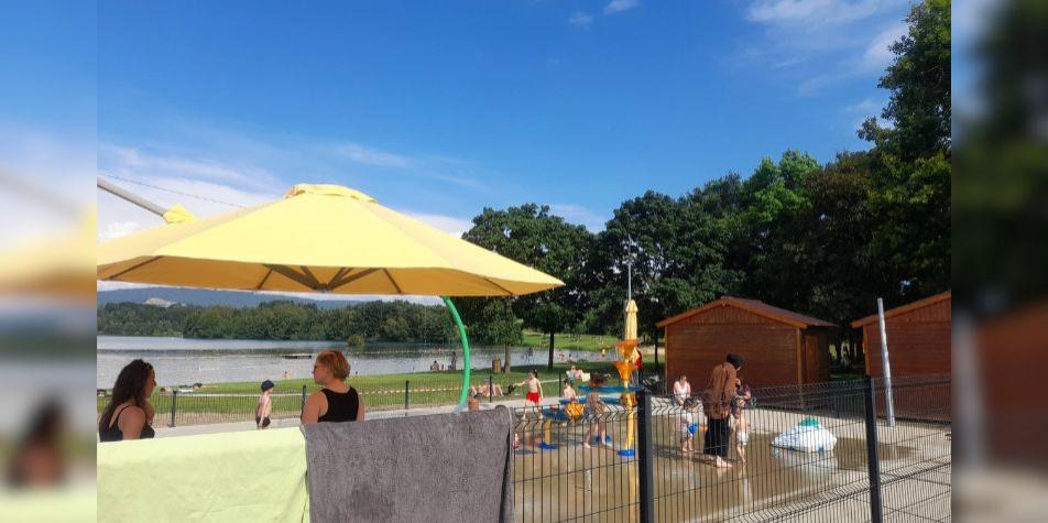 Un nouvel espace aquatique au parc de Bouvent à Bourg-en-Bresse - Radio ...