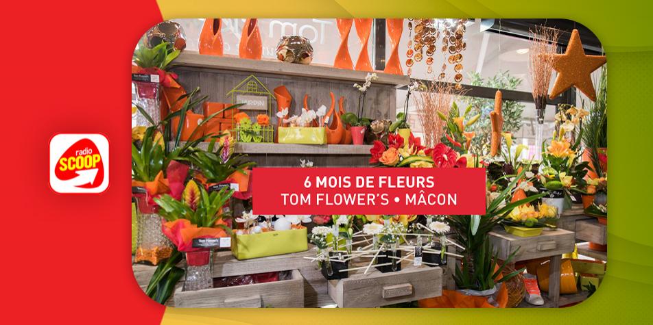 Gagnez 6 mois de fleurs du fleuriste créateur Tom Flower’s à Mâcon ...