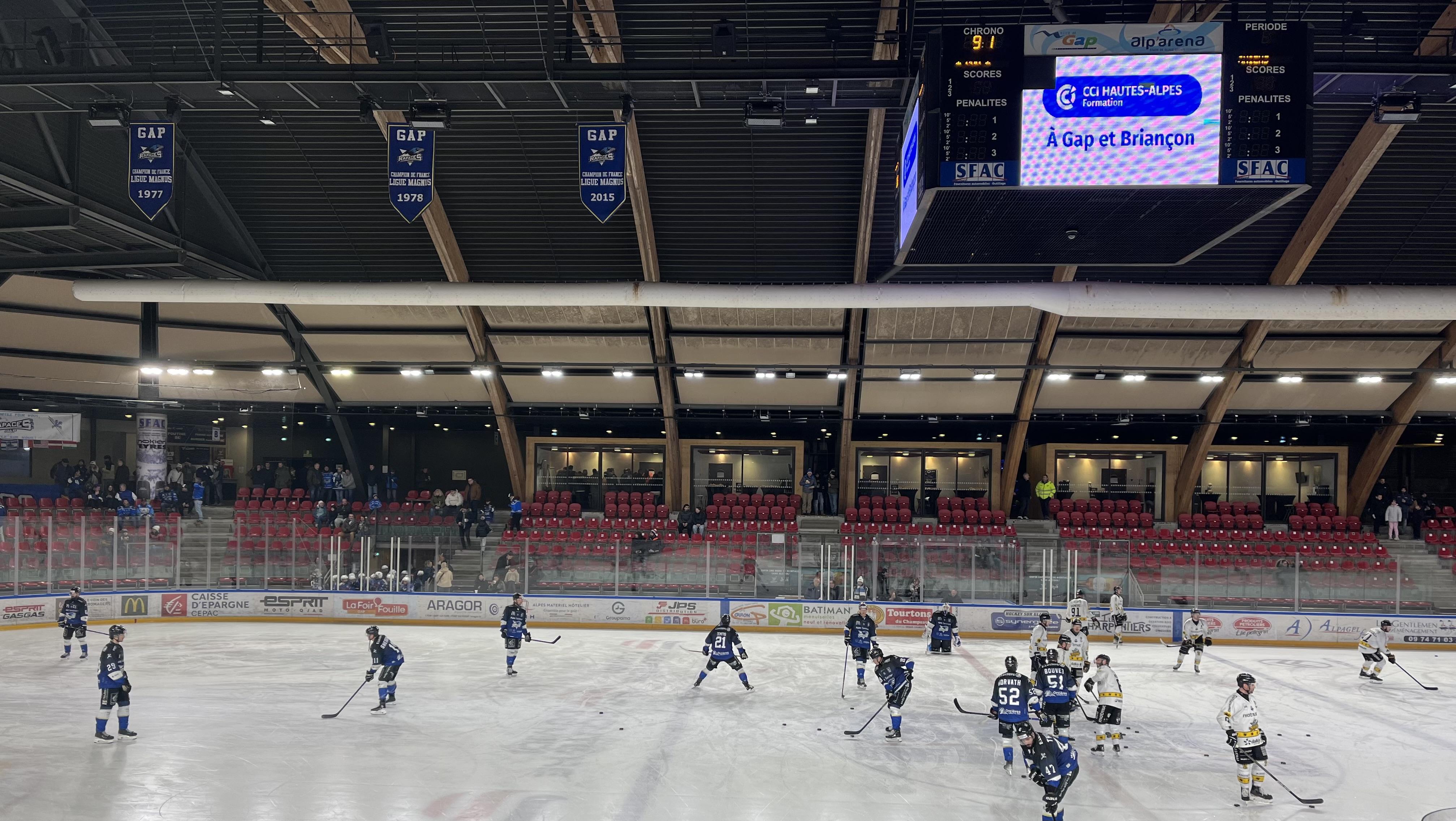 Hockey-sur-glace : de gros changements dans l’équipe des Rapaces de Gap ...