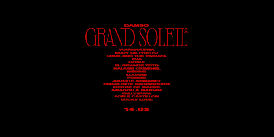 "Grand Soleil" : découvrez le nouvel hymne du Sidaction signé Damso ...