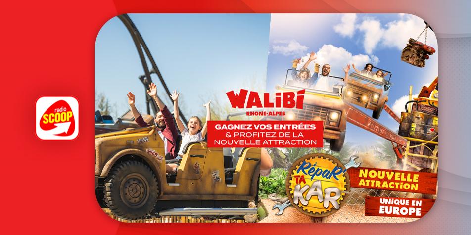 Gagnez vos entrées au parc Walibi Rhône-Alpes - Radio SCOOP