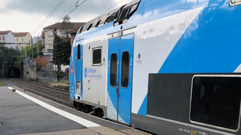 TER : trafic perturbé sur la ligne Lyon-Mâcon - Radio SCOOP