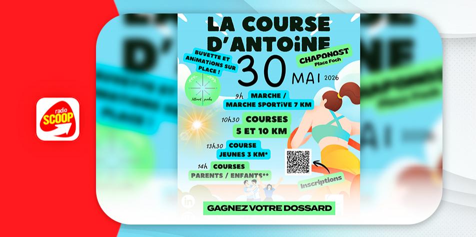 Gagnez votre dossard pour le 5 ou 10 km de la Course d’Antoine au ...